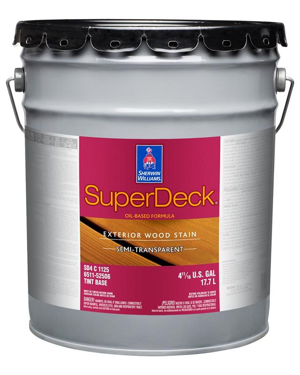 Shopit. Sherwin-Williams SuperDeck Exterior Waterborne Semi-Transparent ...